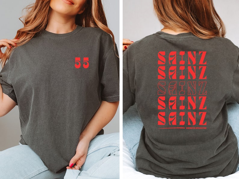 Carlos Sainz Smooth Operator Shirt, Ferrari F1 Tee, Formula 1 Fan Gift ...