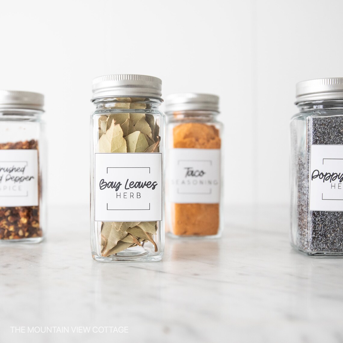 Set of 97 Kitchen Spice Labels Printable Pdf|kitchen Labels|kitchen ...