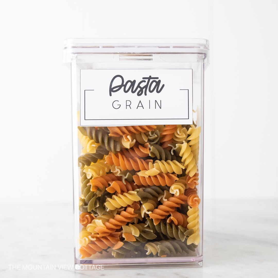 62 KITCHEN PANTRY Labels,printable Pdf Labels, Pantry Organization ...