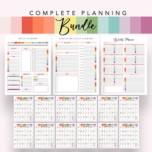 Complete Printable Housekeeping Set- Home Management, Household Binder ...