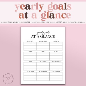 Goal Planner BUNDLE, 2023 Goals Tracker, SMART Goal Setting Kit, New ...