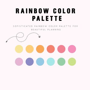 Printable Teacher Planner Rainbow Theme, Ultimate Teacher Binder, Back ...