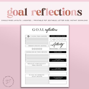 Goal Planner BUNDLE, 2023 Goals Tracker, SMART Goal Setting Kit, New ...