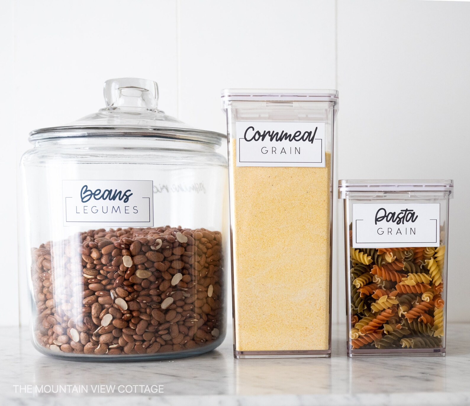 62 KITCHEN PANTRY Labels,printable Pdf Labels, Pantry Organization ...