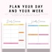 Printable Teacher Planner Rainbow Theme, Ultimate Teacher Binder, Back ...