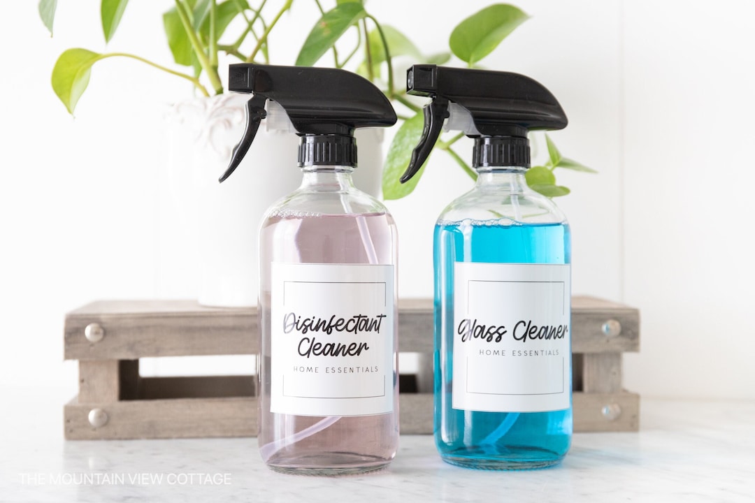 22 Under the Kitchen Sink Labels Pdf-container Labels-kitchen Cleaning ...