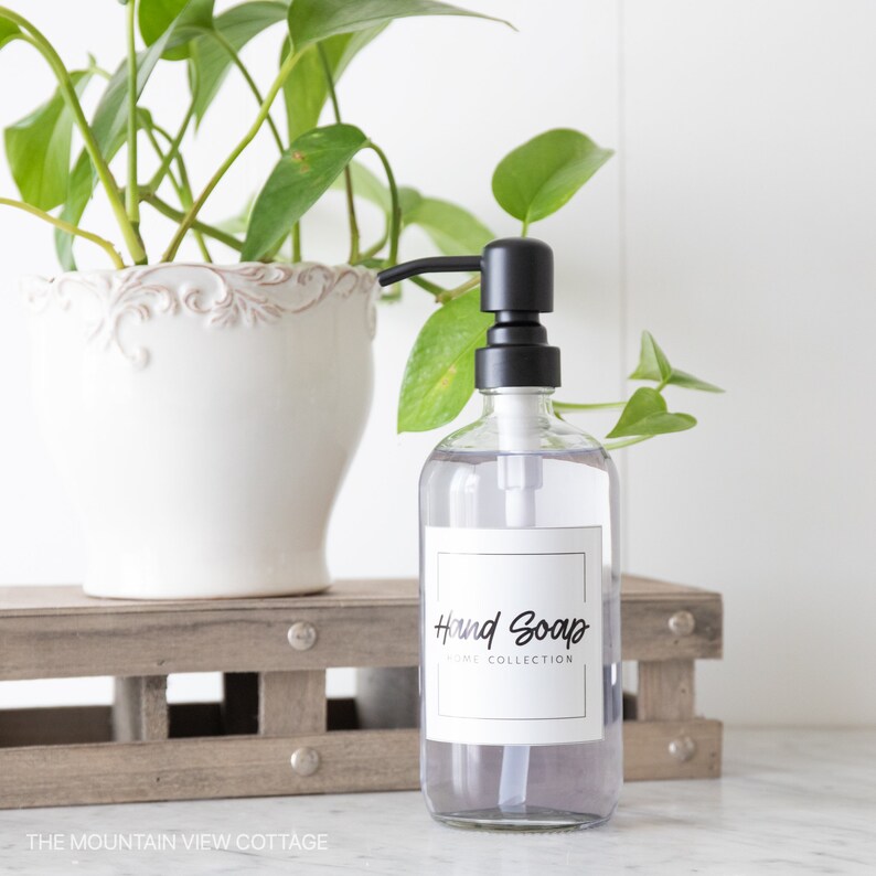 22 Under the Kitchen Sink Labels Pdf-container Labels-kitchen Cleaning ...