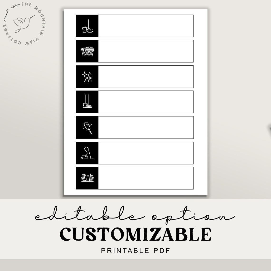 Kids CHORE CARD System, Printable Daily Routine, Chore Chart, Morning ...