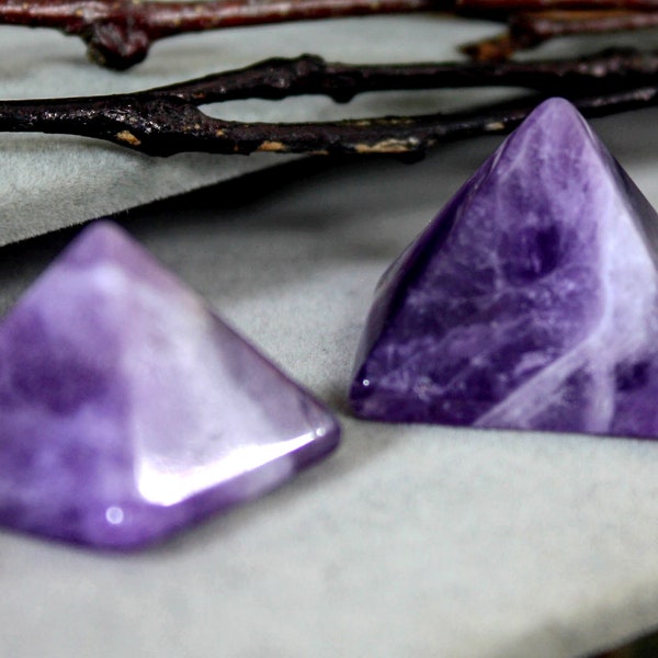 Amethyst Pyramid - Etsy