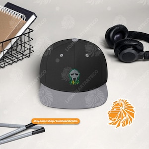MF DOOM All Caps, Snapback Hat, Hip Hop Merch, Madvillain, JJ Doom ...
