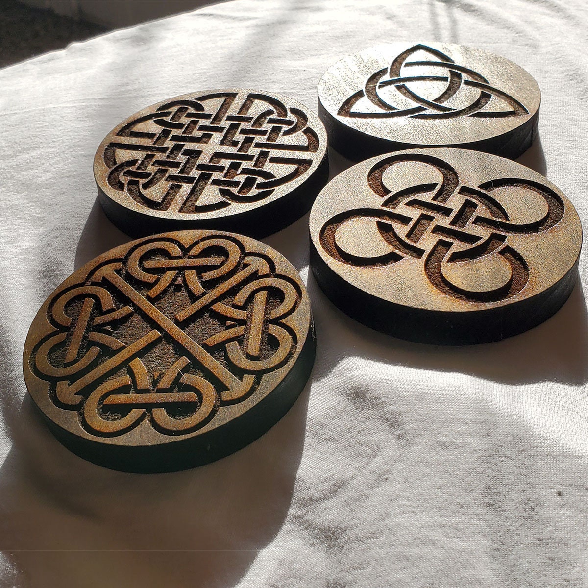 Celtic Coasters Infinity Knot Irish Saying Trinity Knot - Etsy