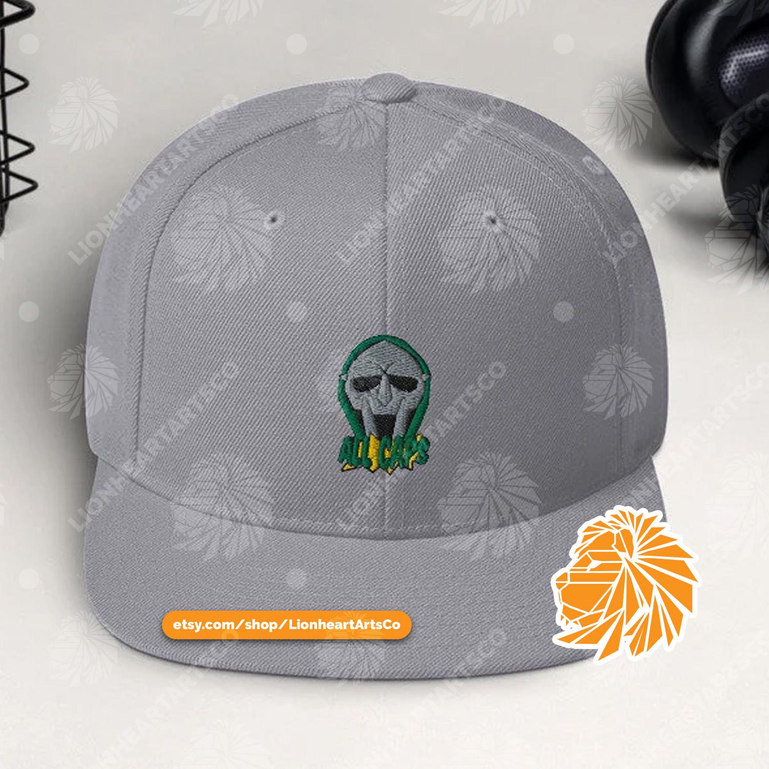 MF DOOM Snapback Hat, Hip Hop Madvillain Merch - Etsy