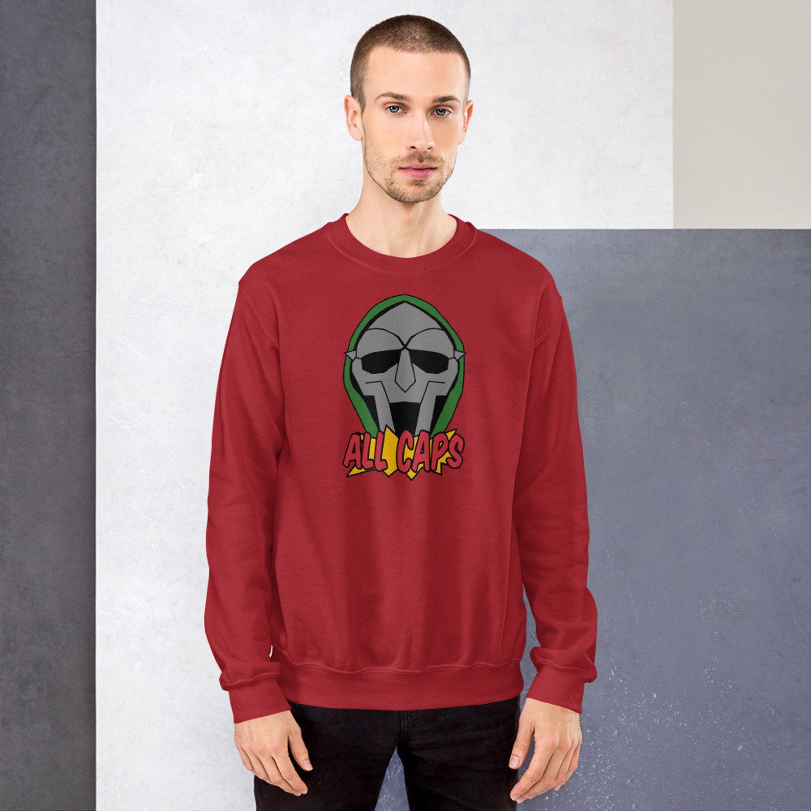 MF DOOM Sweatshirt, Madvillain Hip Hop Graphic, Unisex Streetwear - Etsy
