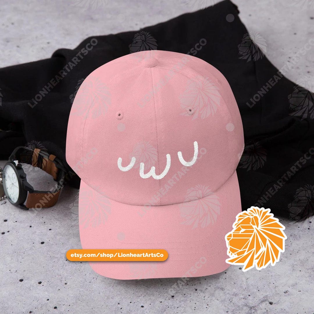 Cute UWU Meme Dad Hat, Cute Hat, Kawaii Merch - Etsy