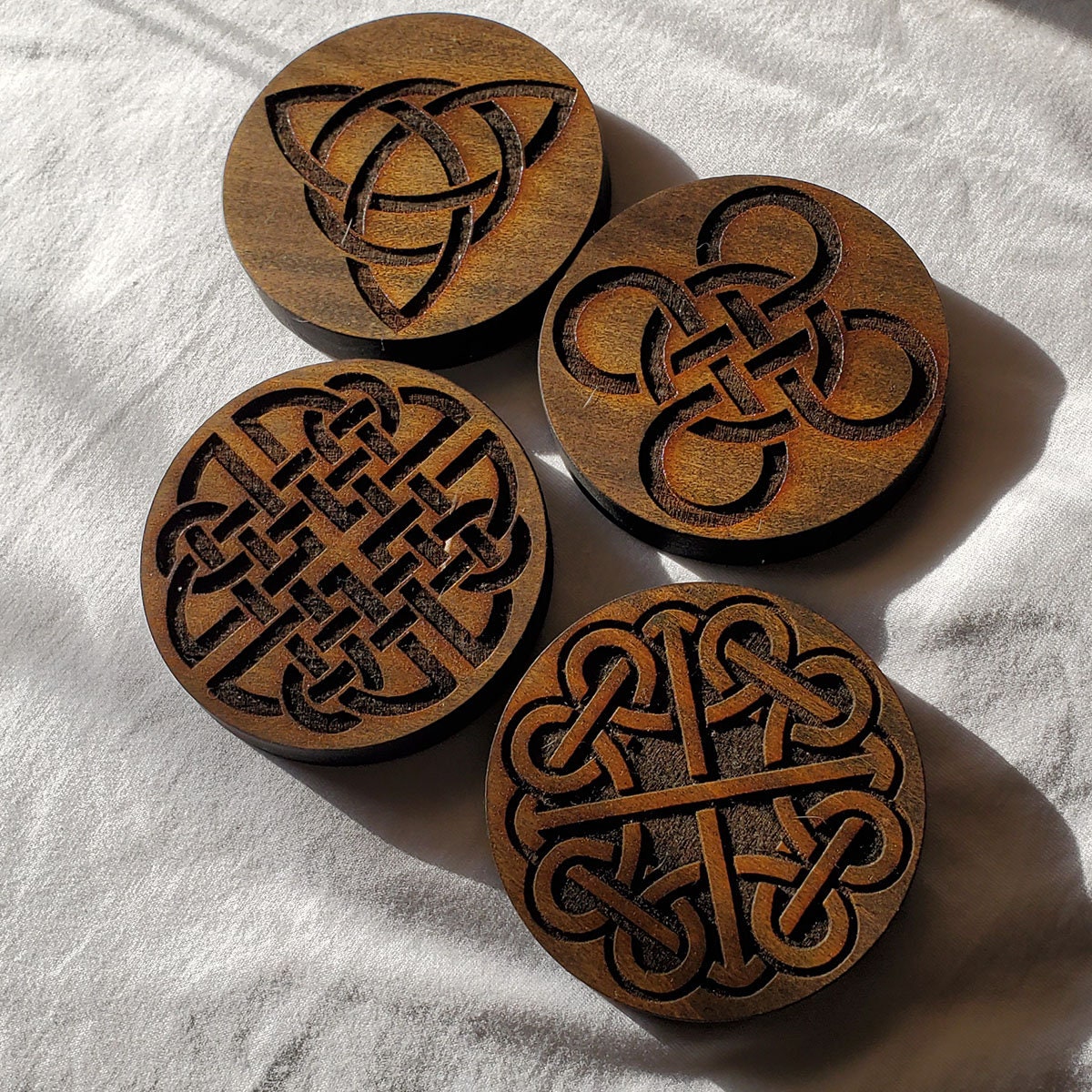 Celtic Coasters Infinity Knot Irish Saying Trinity Knot - Etsy