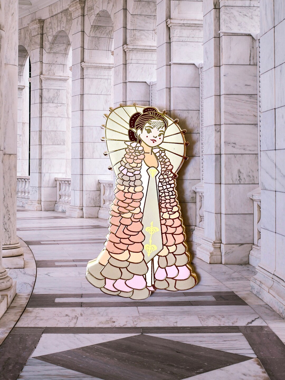 Padmé Amidala Parade Dress Enamel Pin - Etsy