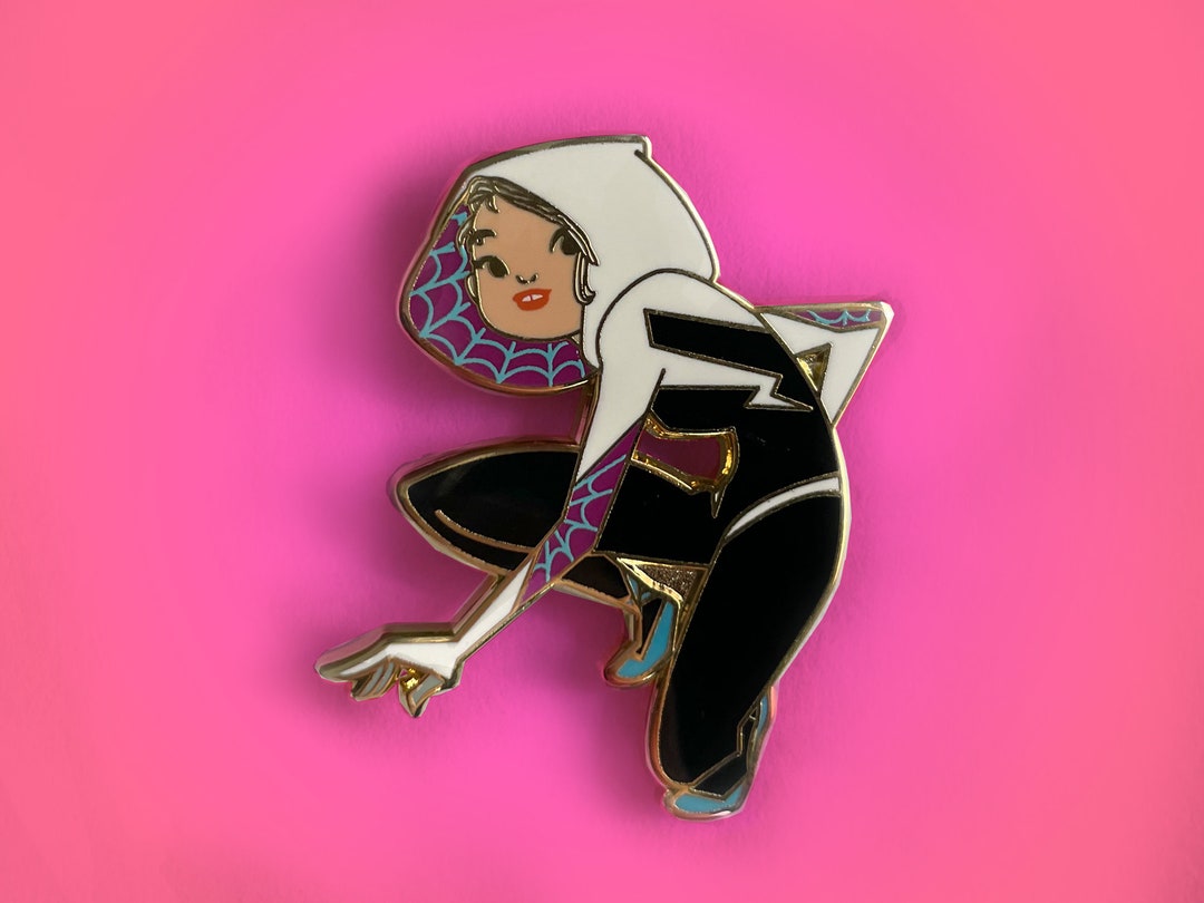 Spider Gwen Enamel Pin - Etsy