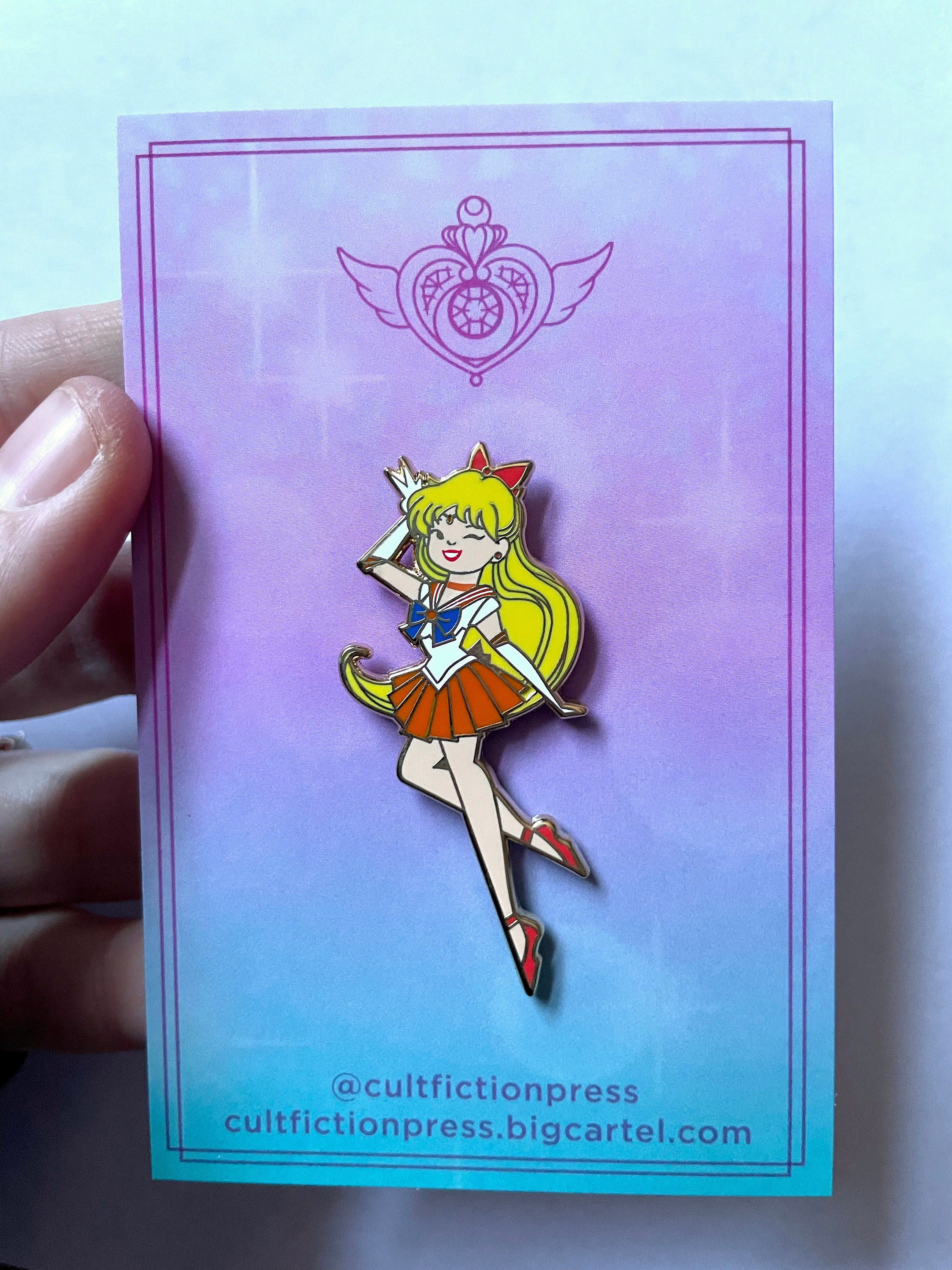 Sailor Venus Enamel Pin - Etsy