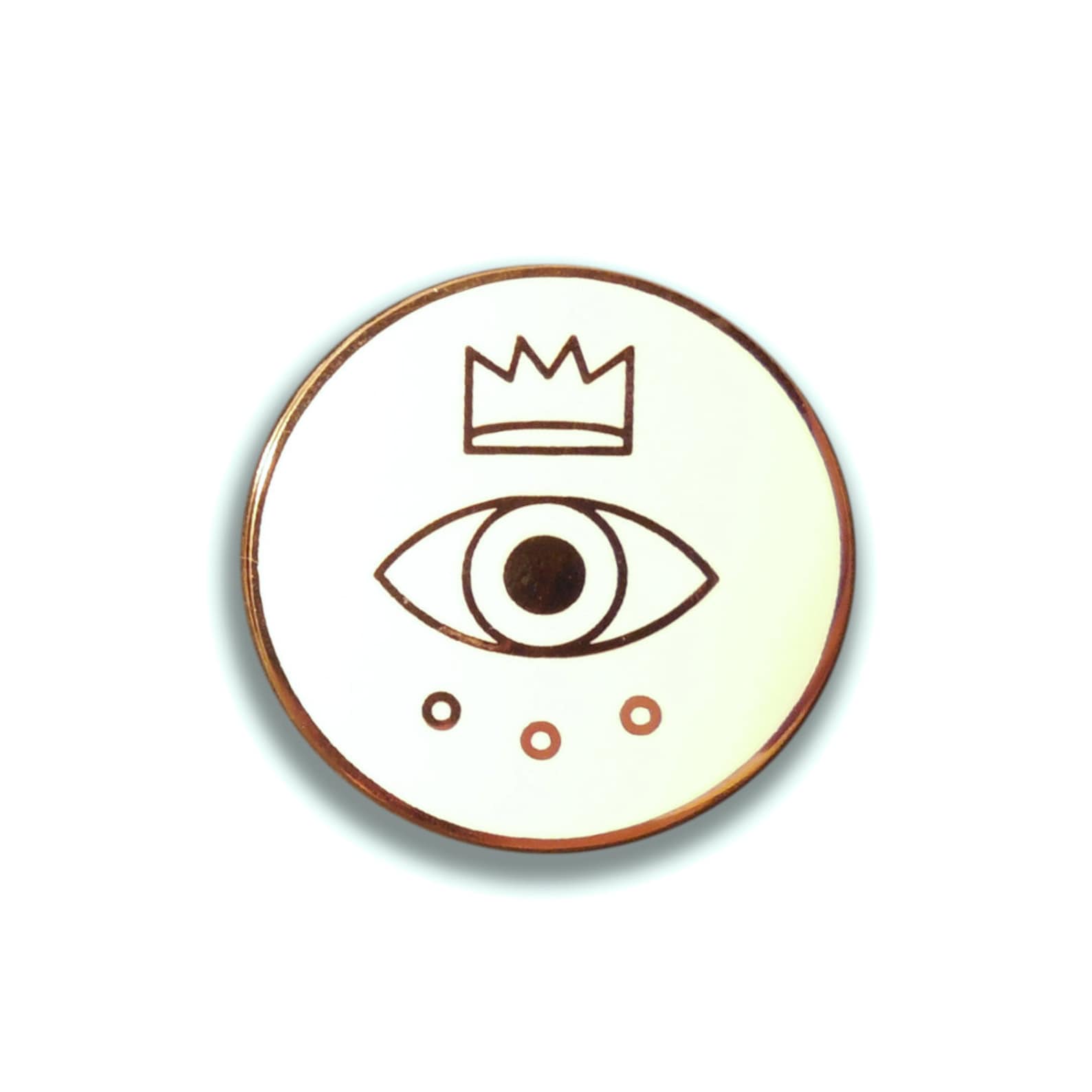 Royal Circle Enamel Pin - Etsy Canada