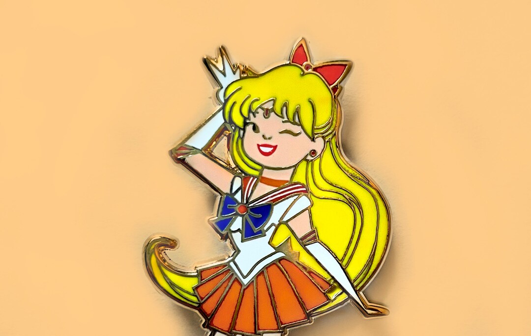 Sailor Venus Enamel Pin - Etsy