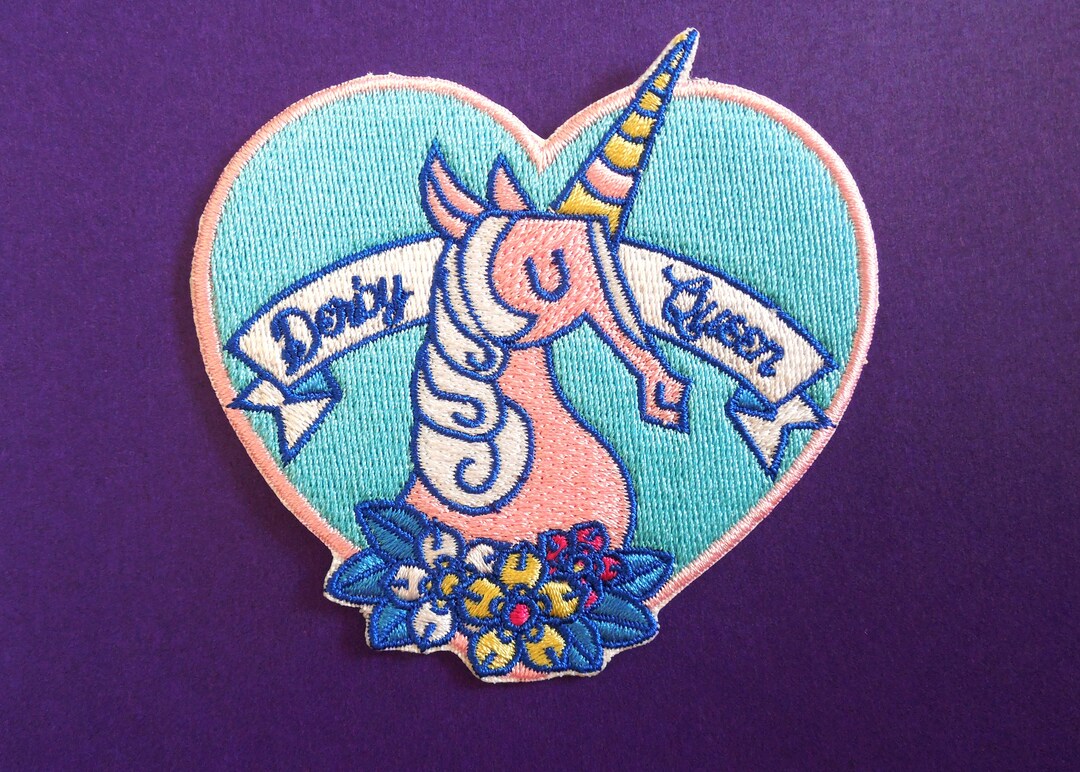 Derby Queen Iron-on Patch - Etsy