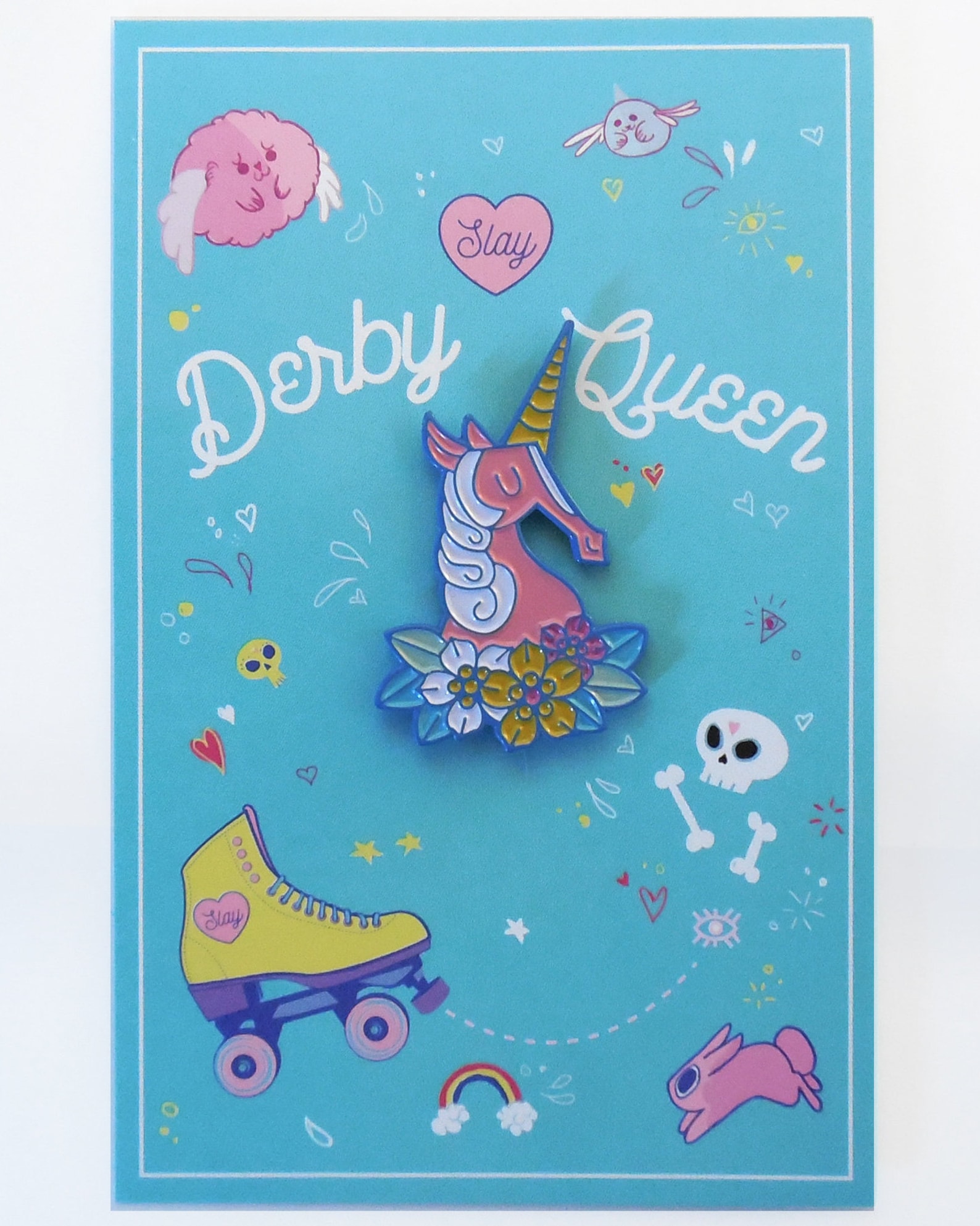 Derby Queen Enamel Pin - Etsy