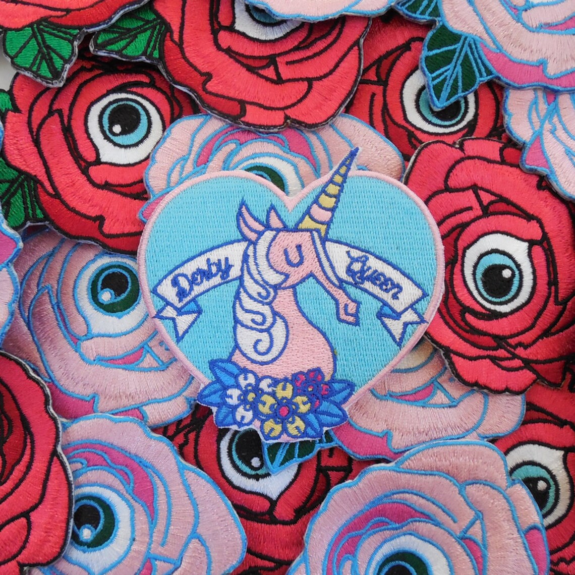 Derby Queen Iron-on Patch - Etsy