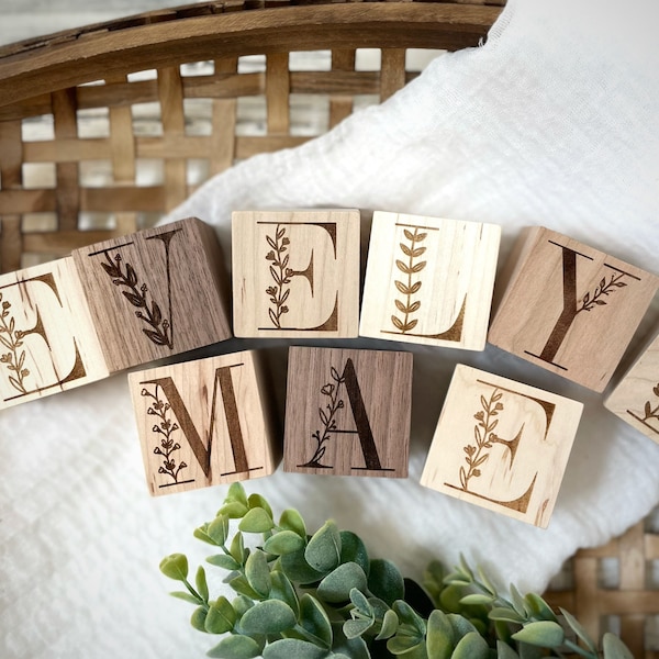 Christmas Block Letters - Etsy