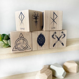 Viking Decor for Nursery, Childrens Room, Runes Symbols, Baby Gift - Etsy