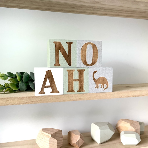 Baby Name Blocks - Etsy