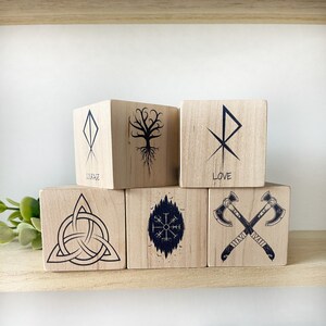 Viking Decor for Nursery, Childrens Room, Runes Symbols, Baby Gift - Etsy