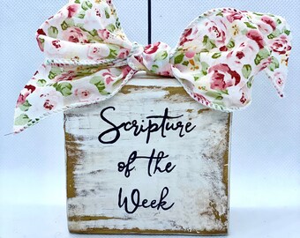 Verse of the Week Cards - Etsy