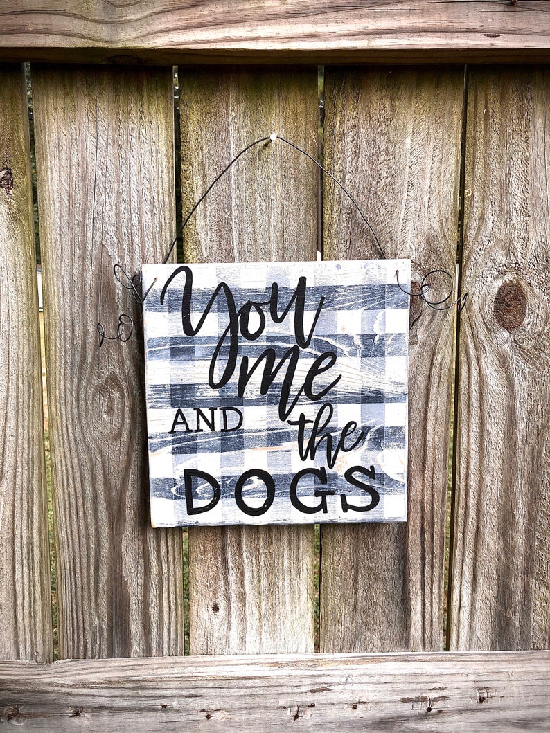 Dog Lovers Sign Wall Hanging Dog Art Pet Lover Animal - Etsy