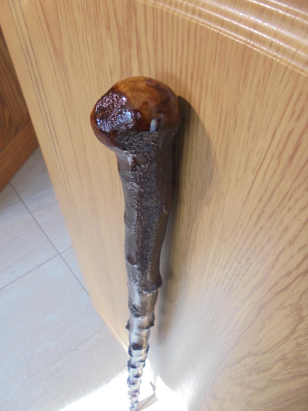 Irish Blackthorn Walking Stick, Cane. Handmade in Ireland. the Stick ...