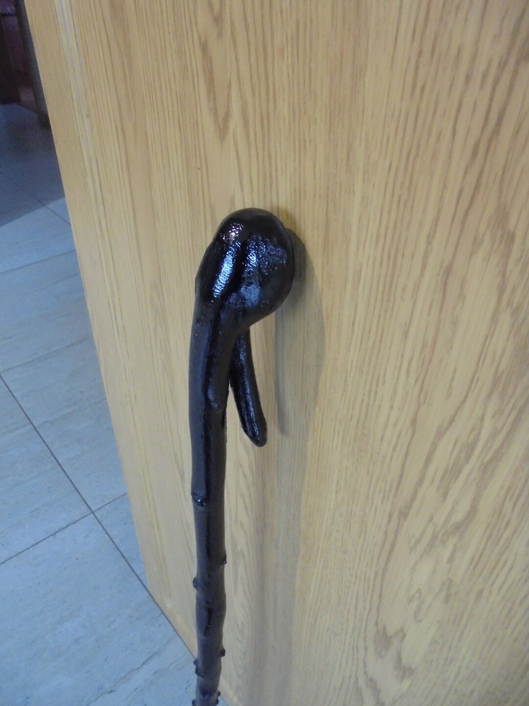 Irish Blackthorn Walking Stick, Cane. Handmade in Ireland. the Stick ...