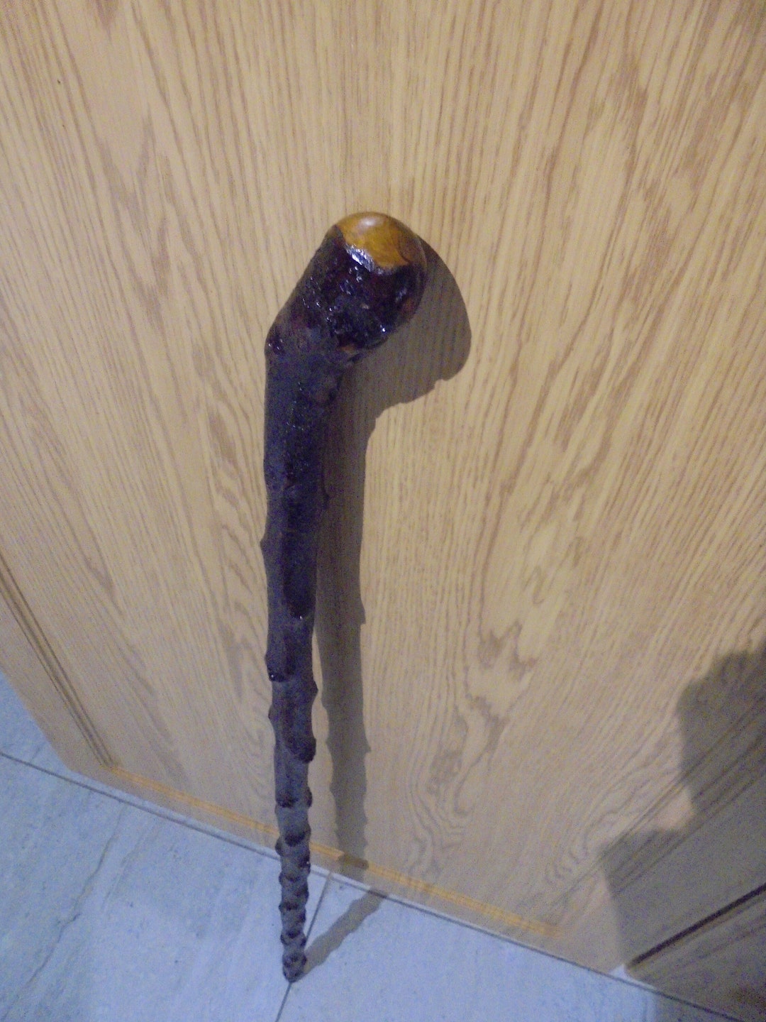 Irish Blackthorn Walking Stick, Cane. Handmade in Ireland. the Stick ...