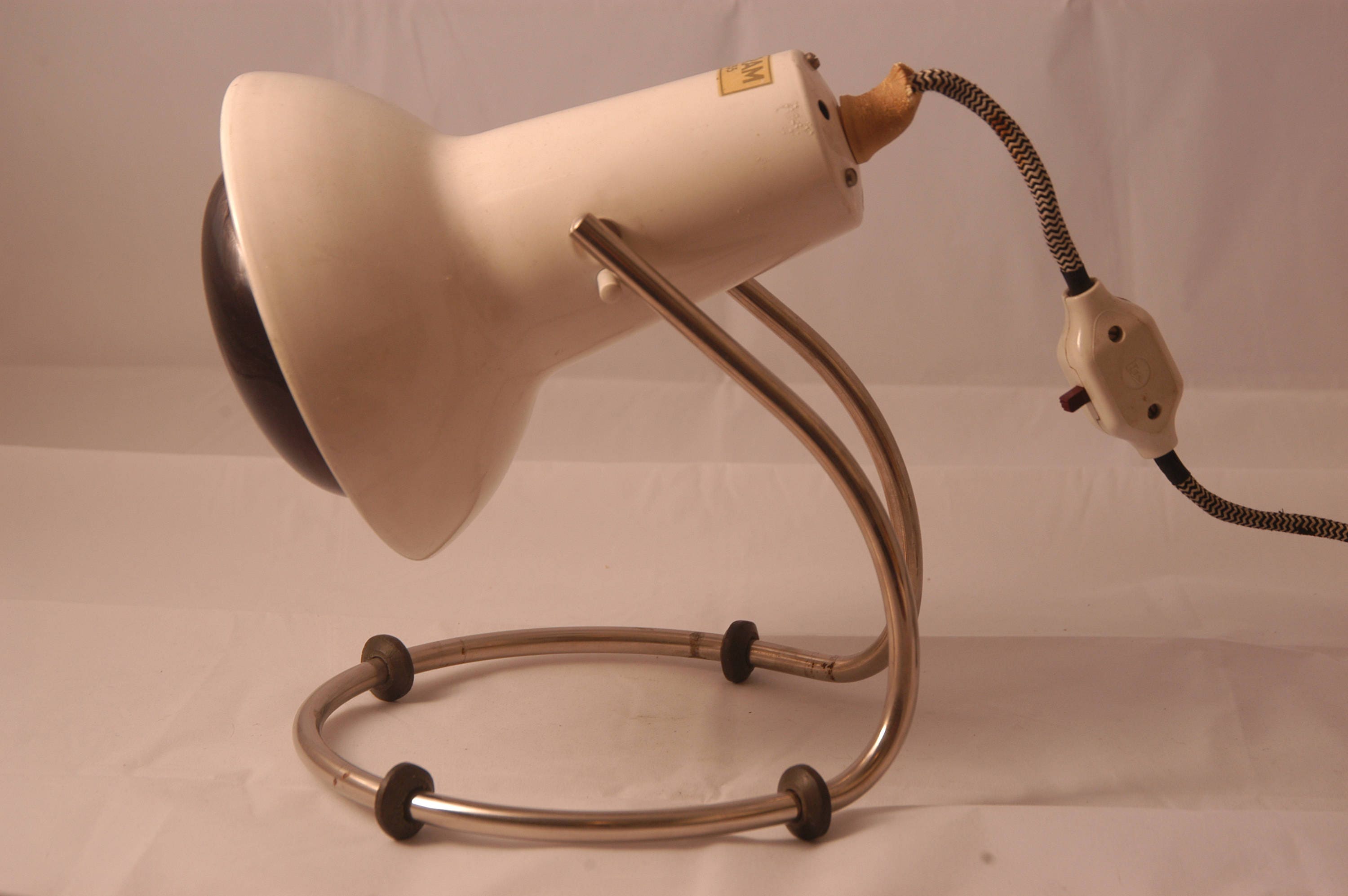 Heat lamp table lamp from Osram from the 50s. Top condition | Etsy