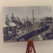 Industrial Landscape Steel Mill Poster Rolling Mill Heavy Industry ...