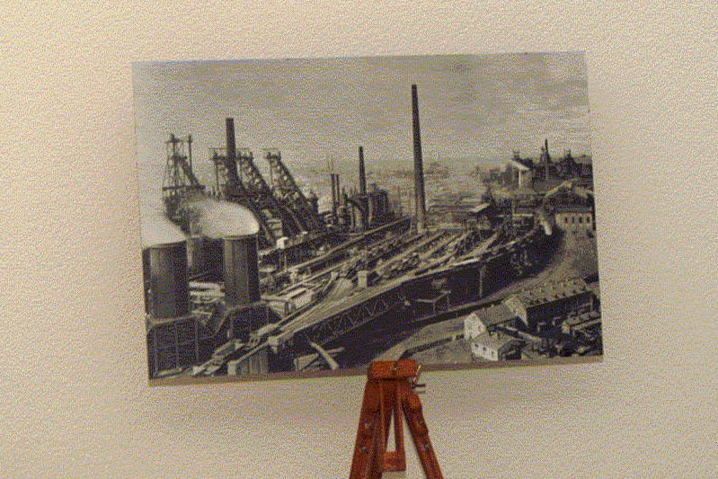 Industrial Landscape Steel Mill Poster Rolling Mill Heavy Industry ...