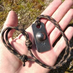 Firesteel Pendant. Bow Drill Socket. - Etsy