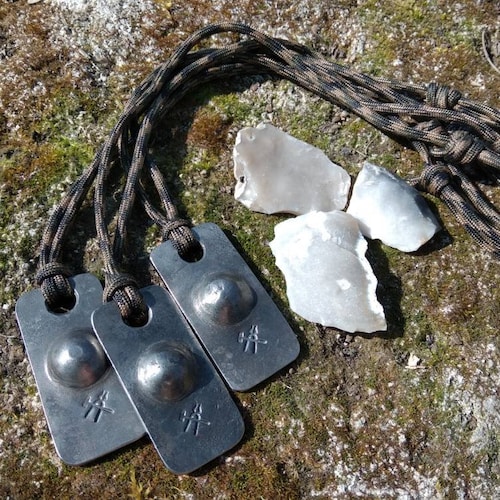 Firesteel Pendant. Bow Drill Socket. - Etsy