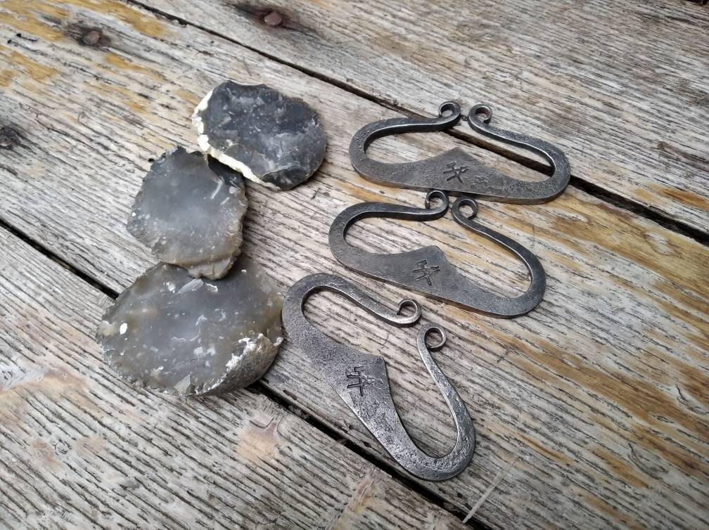 Traditional Viking Era Style Firesteel. Bushcraft Flint and Steel. - Etsy