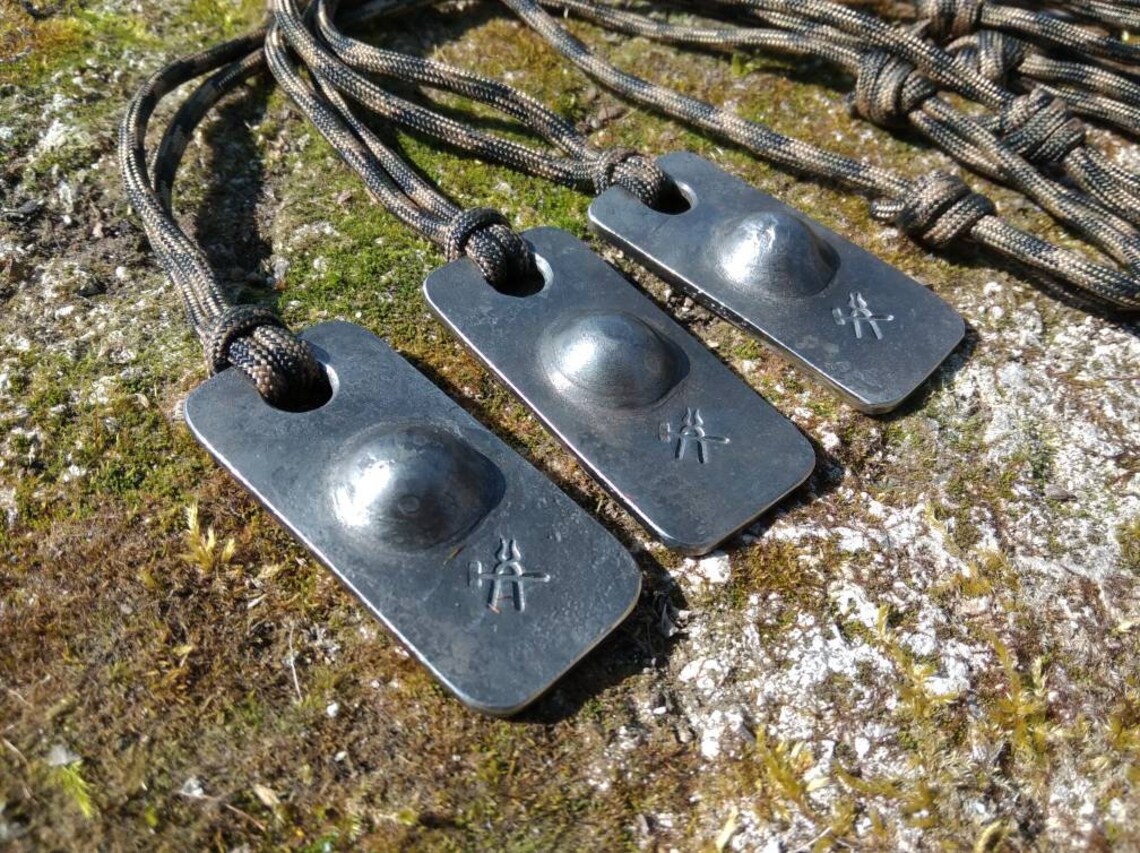 Firesteel Pendant. Bow Drill Socket. - Etsy