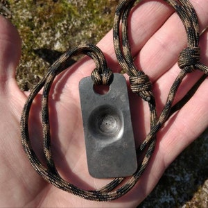 Firesteel Pendant. Bow Drill Socket. - Etsy