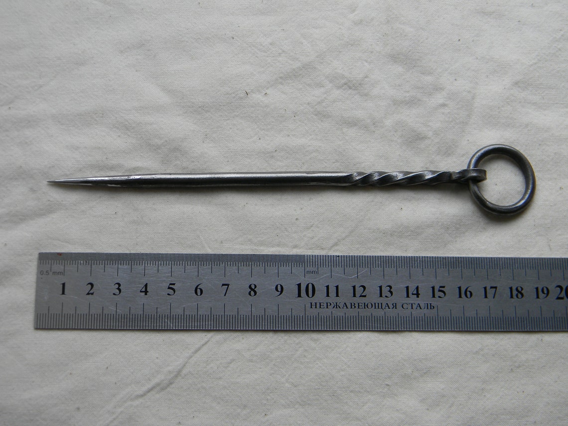 Forged Medieval Viking Pin Fork. | Etsy