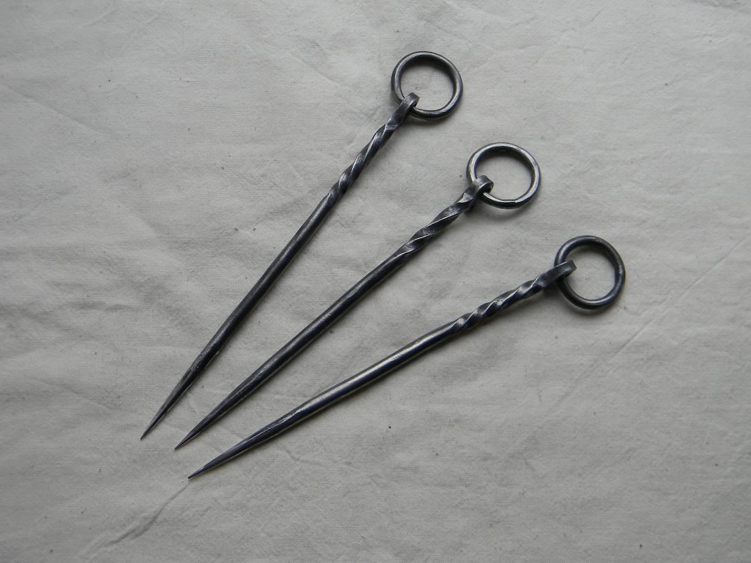 Forged Medieval Viking Pin Fork. - Etsy