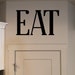 Eat Letters Kitchen Wall Decal Eat Wall Decal Dining Room - Etsy