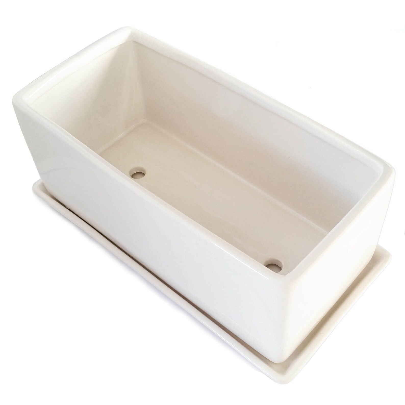 Modern Table Decor Succulent and Herb Planter Pot with Tray | Etsy