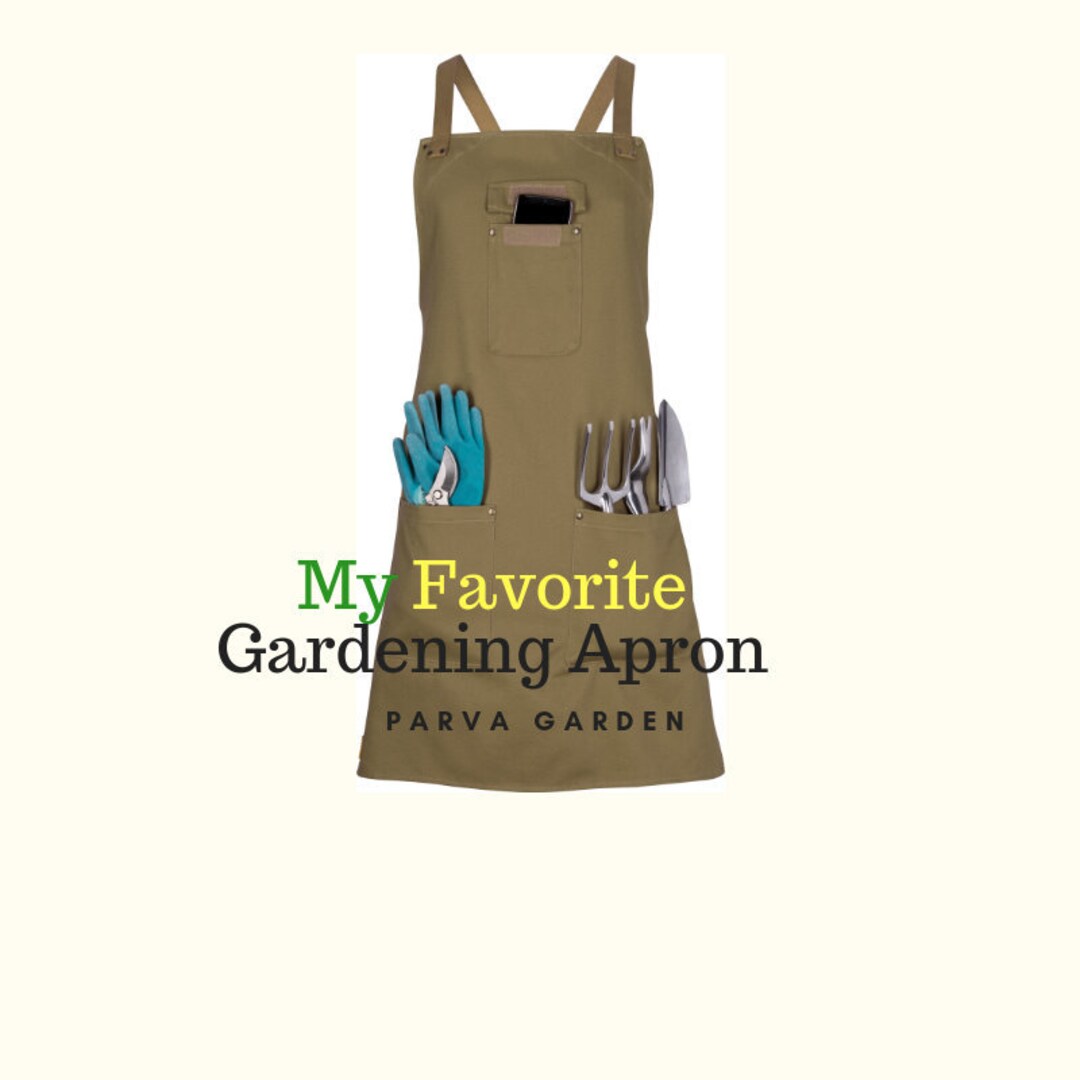Gardening Apron With Pockets Women's Garden Apron Water Resistant ...