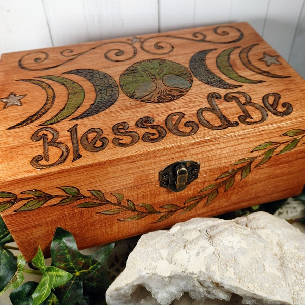 Tree of Life Wood Box - Etsy